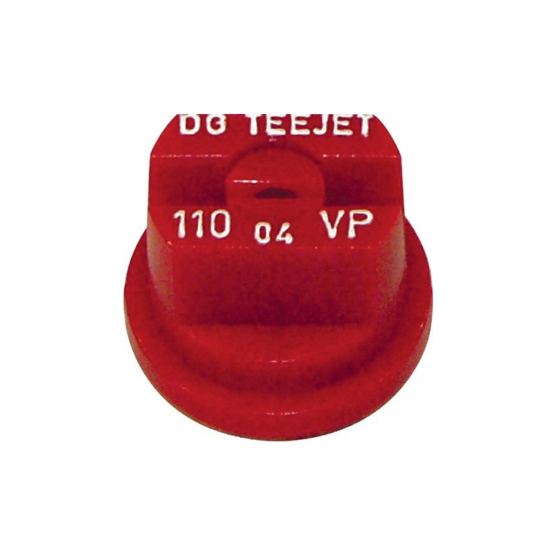 BUSE DG 11004-VP POLYMERE ROUGE TEEJET ,Buses TEEJET