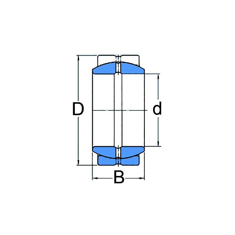 ROTULE LISSE GE 20 ES 2RS