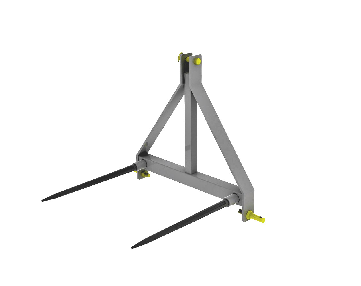 Pic botte attelage 3pt avec 2 dents Ø36X1100