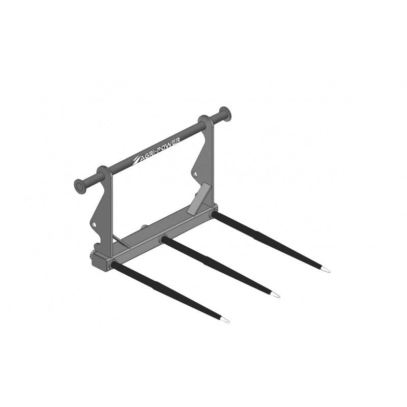 Pic botte frontal 3 dents percées attelage Mailleux103-100430