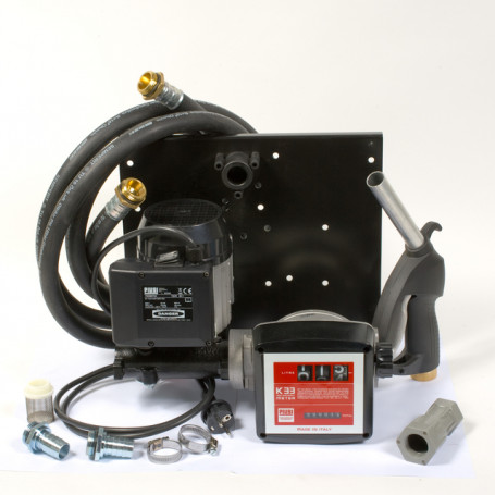 STATION MURALE GASOIL DE TRANSFERT 56L/M PIST MAN PIUSI PIUSI 101-1...