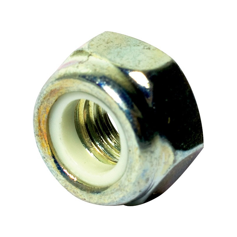 Ecrou hexagonal frein nylon d.5mm zingue 8.8 (boite de 200) 101-10...
