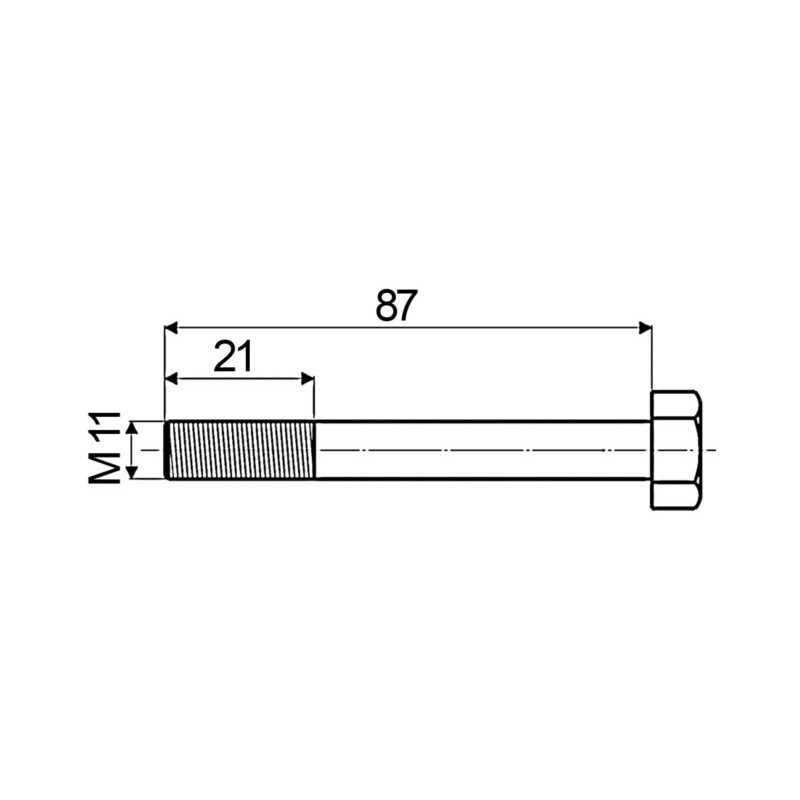 Manilles ENSEMBLE MANILLE 12,5, VIS, ECROU, ENTRETOISE